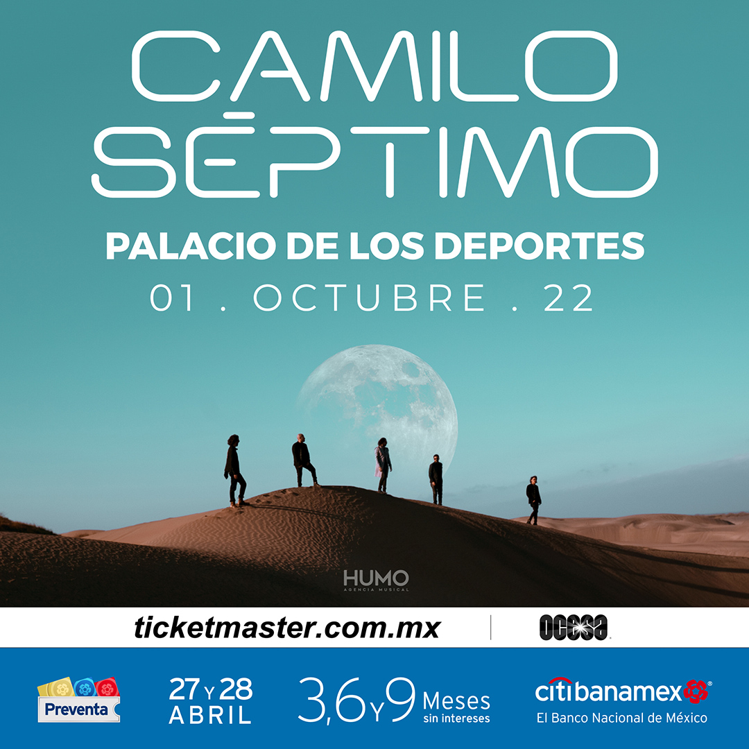Camilo Séptimo llega al Palacio de los Deportes – RUIDO MAGAZINE