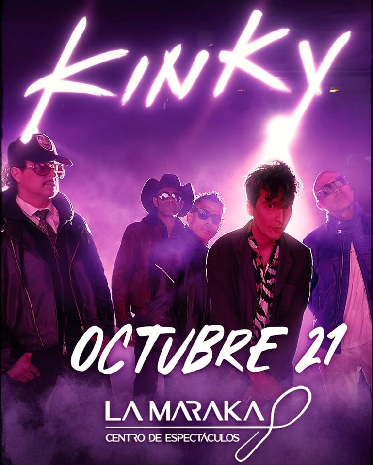 Kinky llega a La Maraka – RUIDO MAGAZINE