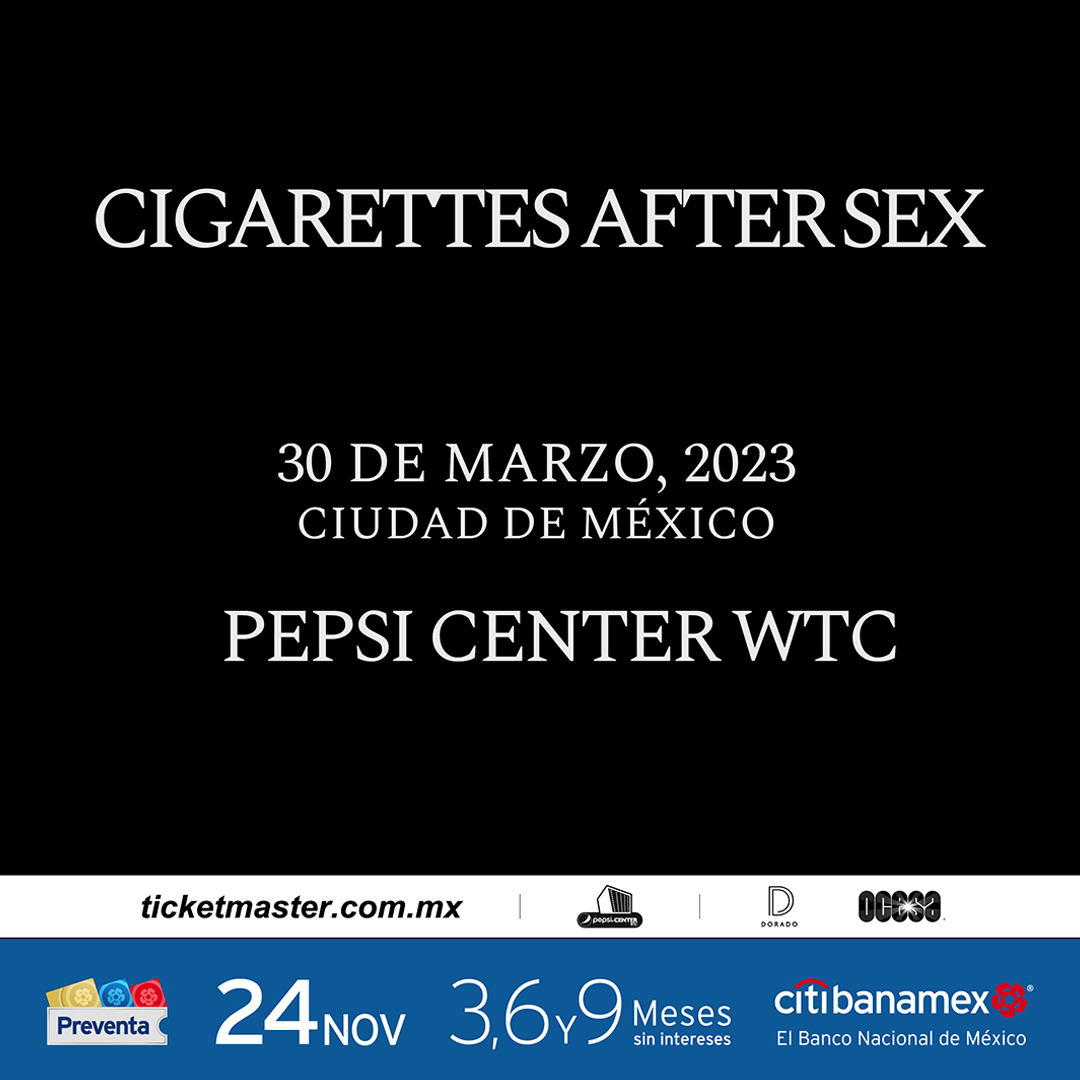 Cigarettes After Sex En Pepsi Center Wtc Ruido Magazine
