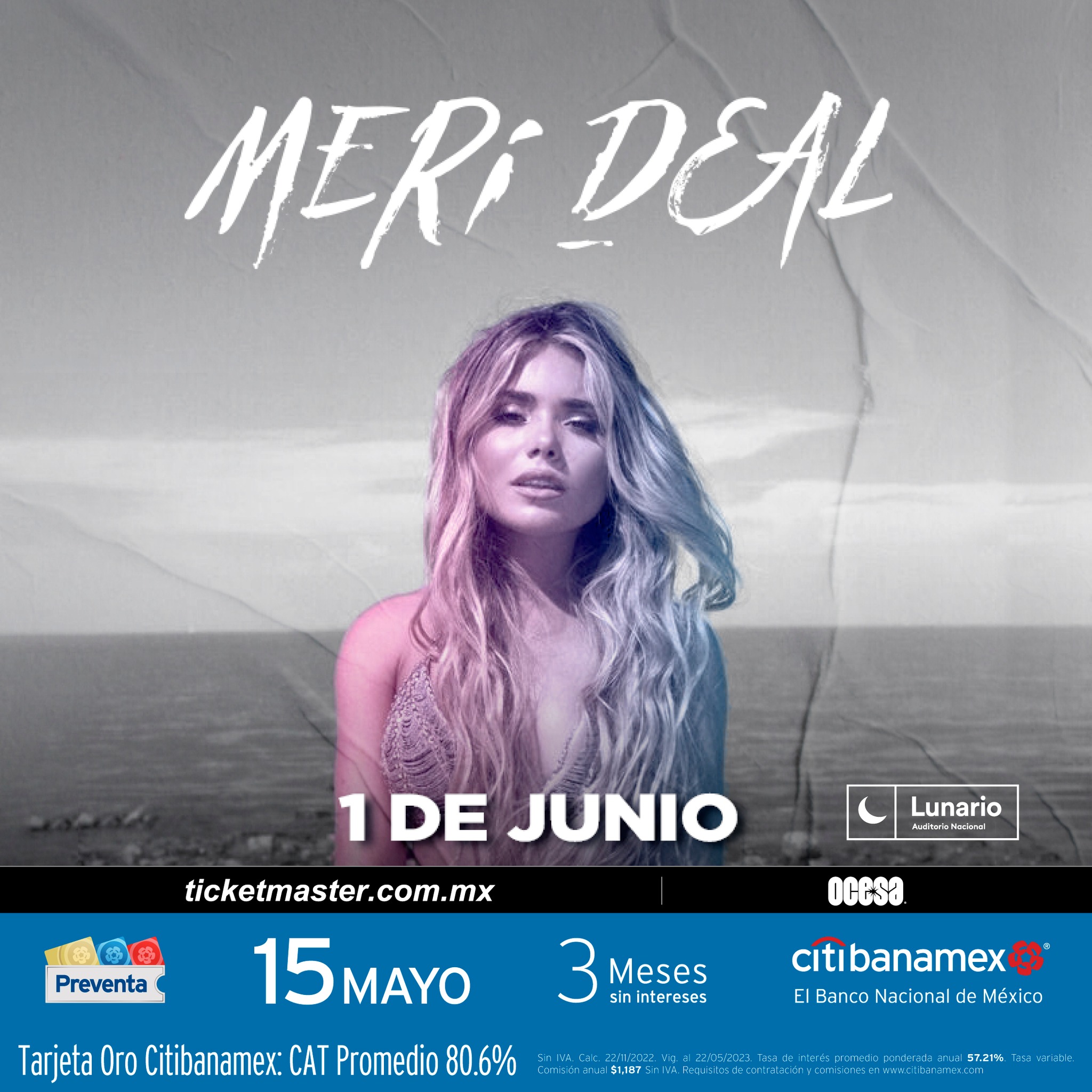 Meri Deal en el Lunario del Auditorio Nacional – RUIDO MAGAZINE