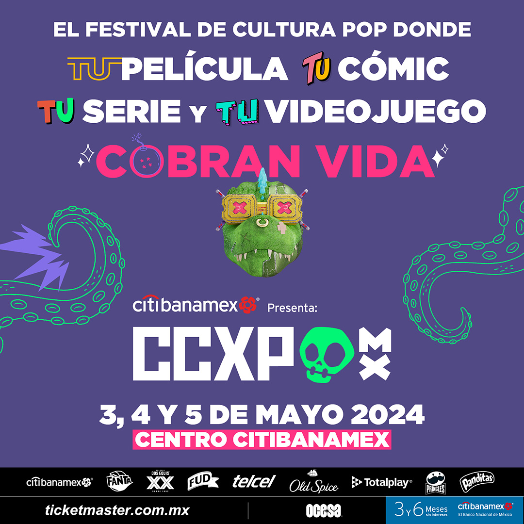 CCXP México reunirá a lo mejor de la cultura pop – RUIDO MAGAZINE